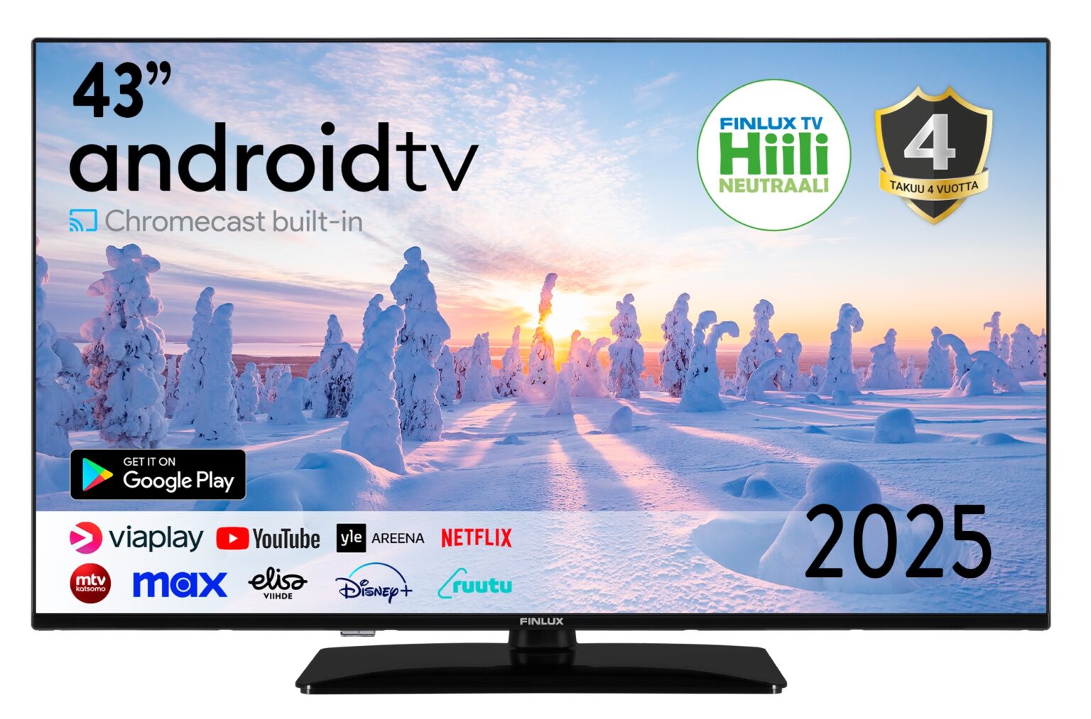 FUH6110T2C1T Tallentava Smart HDdigiboxi - Finlux